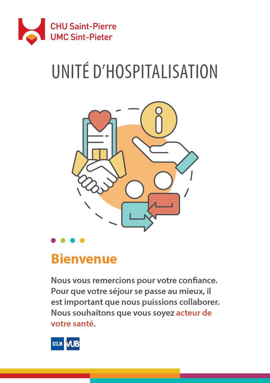 Bienvenue en unité d'hospitalisation - CHU Saint-Pierre | UMC Sint-Pieter